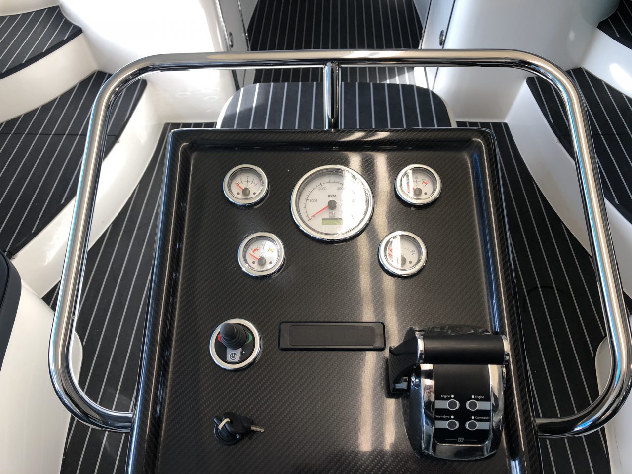 RVS beugel stuurconsole [350] - Verschuur Watersport